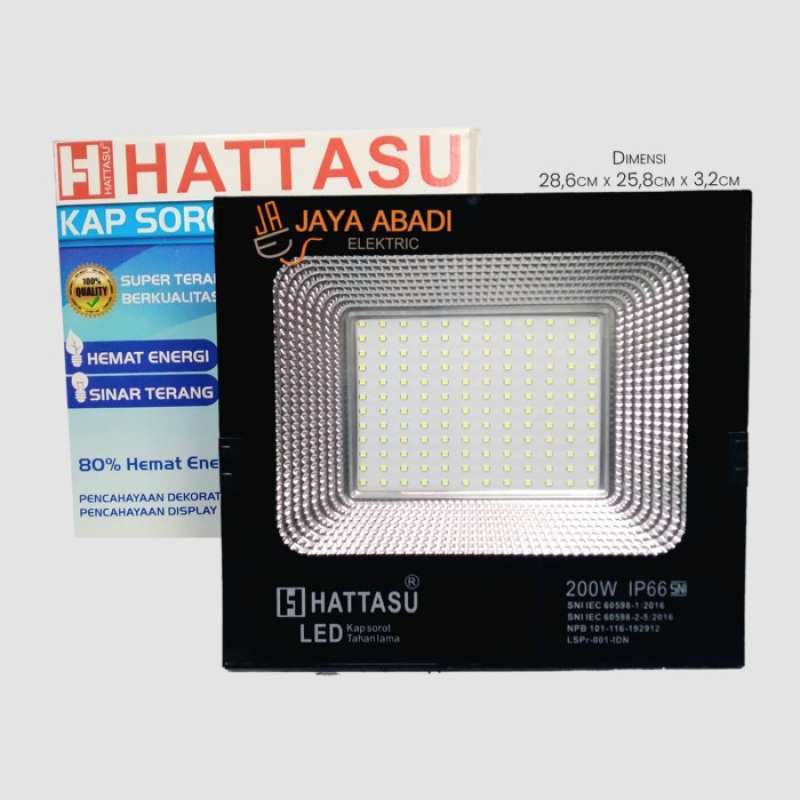 Promo LAMPU SOROT LED/LAMPU TEMBAK LED 200W 200 WATT PUTIH / WHITE ...