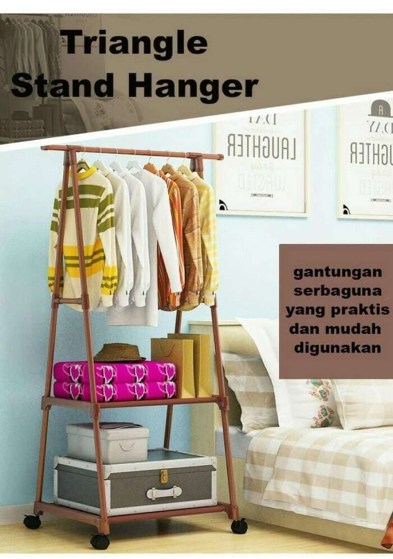 Jual Triangle Stand Hanger / Stand Hanger gen 2 Gantungan Baju ...