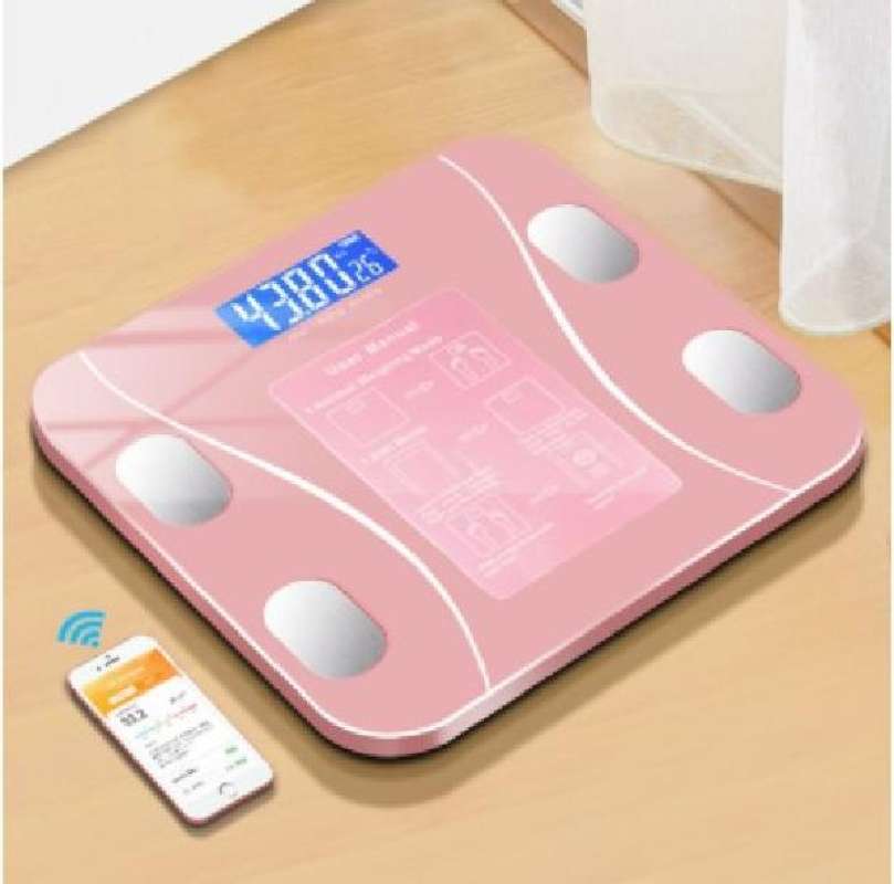 Jual Timbangan Fat Monitor with App Smart Scale Timbangan Badan Digital ...