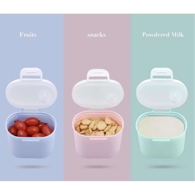 Jual [ KECIL ] Kotak Susu 400 ML Tempat Kotak Penyimpanan Susu Bubuk ...