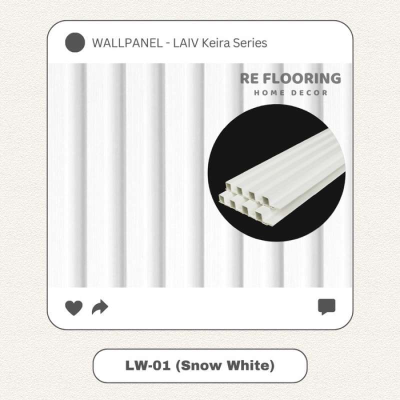 Promo Sale Wallpanel Laiv Keira Series - Wall Panel Wpc Kisi Kisi - Lw ...