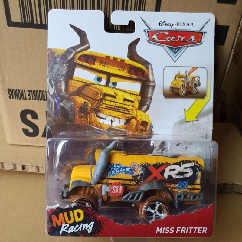 Promo DISNEY PIXAR CARS MUD RACING MISS FRITTER - LUTOFIA Diskon 50% di ...