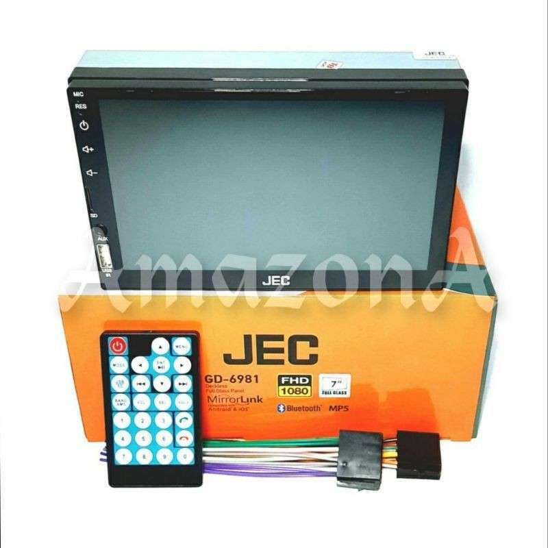 Promo Head Unit Double Din JEC GD-6981 MP5 Deckless Universal 7 Mi ...