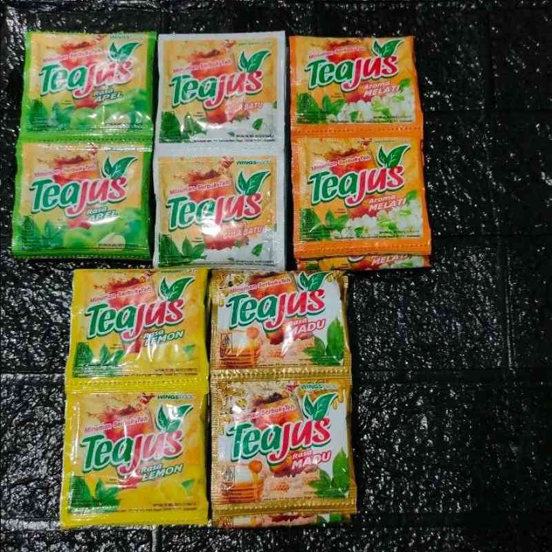 Jual teajus 10 sachet minuman serbuk teh - Lemon di Seller Pentagon ...
