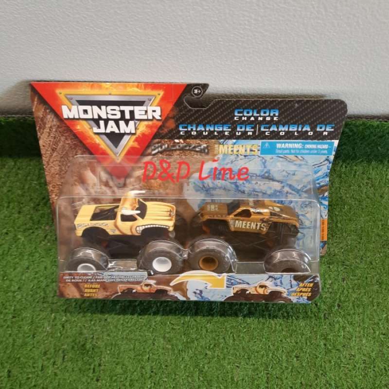 Promo MONSTER JAM SPIN MASTER BULLDOZER MONSTER JUMP HOT WHEELS ...