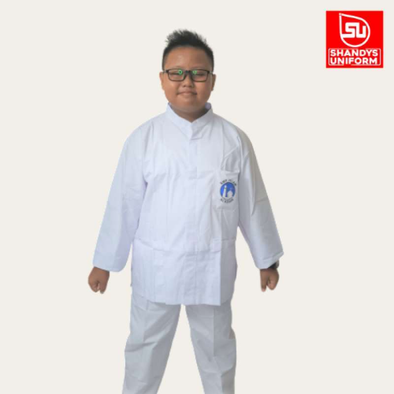 Jual Shandys Uniform - Baju Muslim SMA Al-Azhar Model baju koko lengan ...