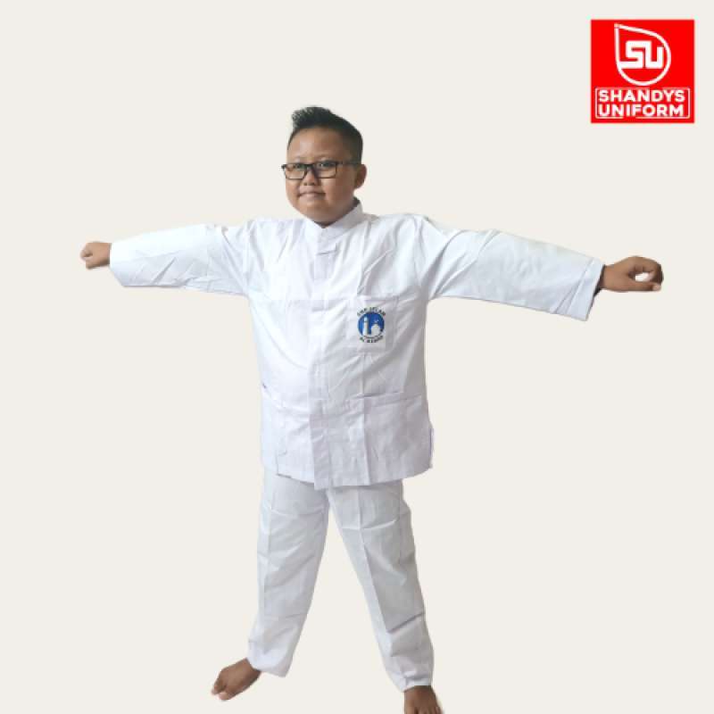 Jual Shandys Uniform - Baju Muslim SMA Al-Azhar Model baju koko lengan ...