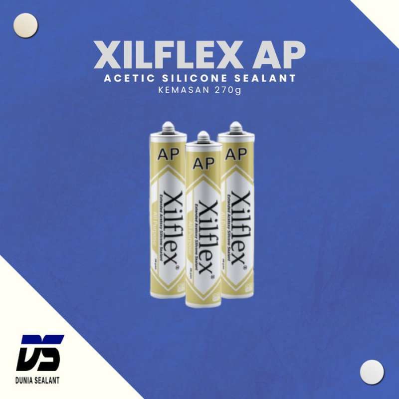 Jual Silicone Sealant XILFLEX AP 270g Lem Keramik Lem Kaca Lem ACP ...