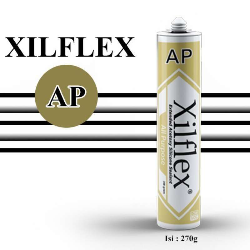 Jual Silicone Sealant XILFLEX AP 270g Lem Keramik Lem Kaca Lem ACP ...