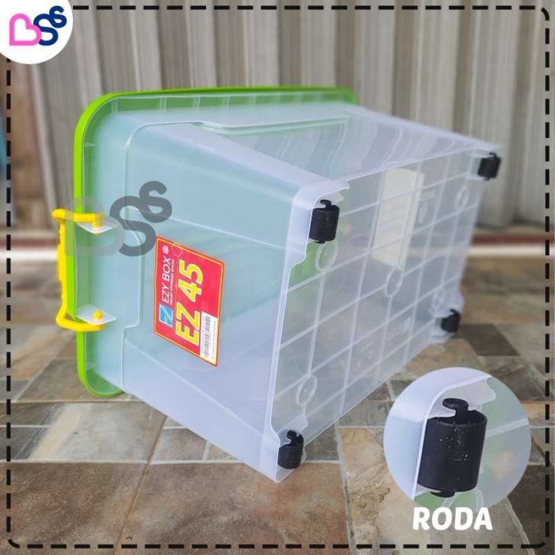 Promo EZY CONTAINER BOX CB 45 LITER BSM KONTAINER KOTAK PENYIMPANAN ...