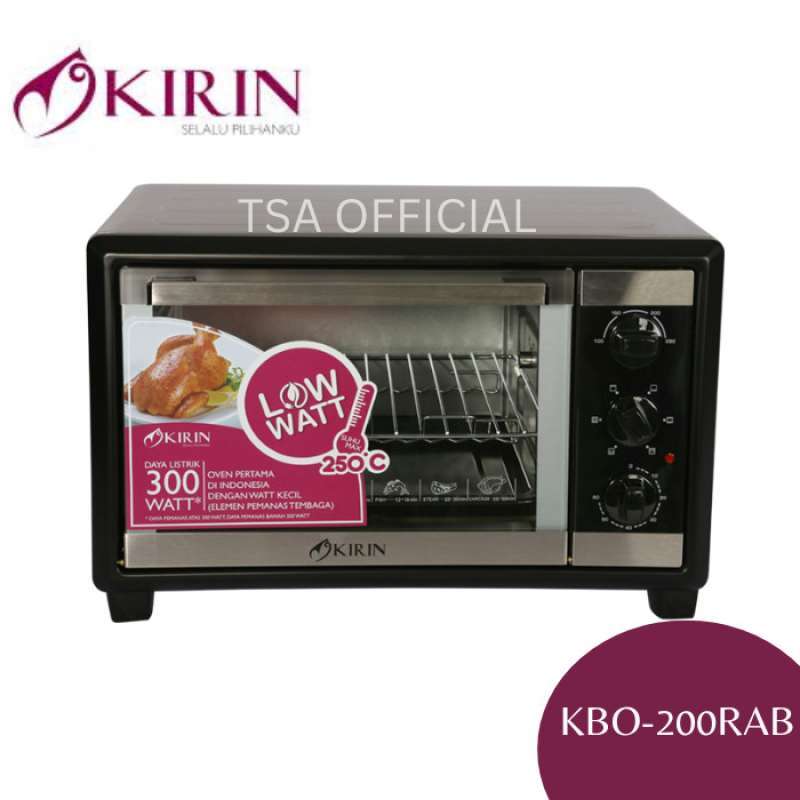 Promo Oven Kirin Kbo-200Rab Oven Listrik Low Watt 20 Liter Diskon 23% di Seller Sejahtera Store ...