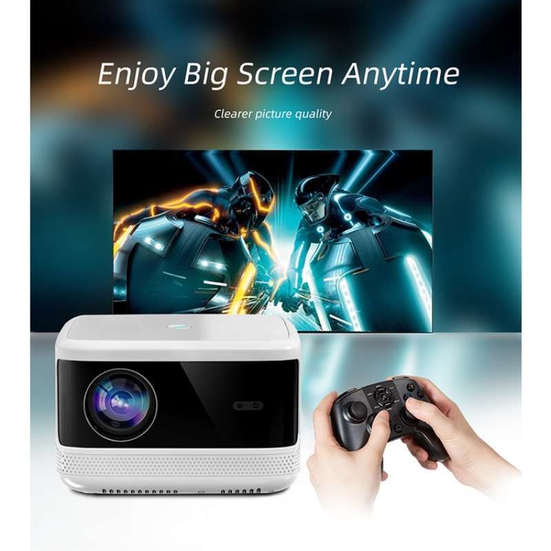 Jual AERA Projector Mini ER40A 5000 Lumens Screen Mirroring Smart ...