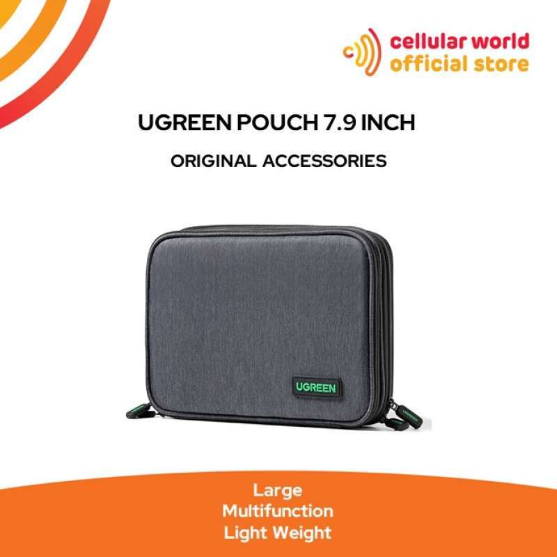 Jual Ugreen Pouch Stoarage 7.9 Inch Gray Resmi di Seller Cellular World ...