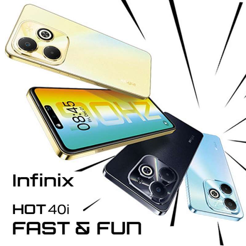 Promo Infinix Hot 40i 8/256gb, Android 13, Xos 13 | Garansi Resmi ...