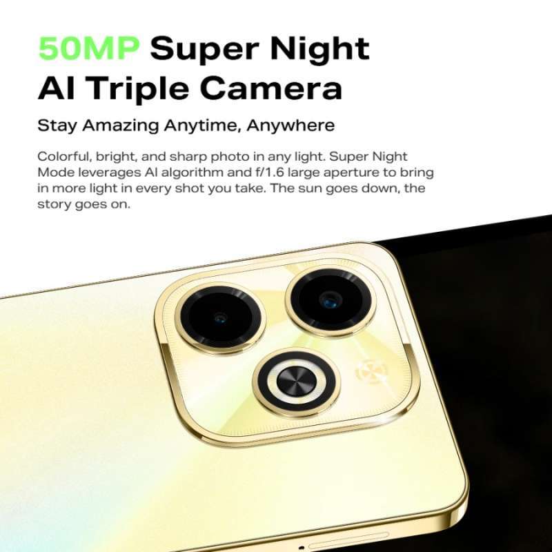 Promo Infinix Hot 40i 8/256gb, Android 13, Xos 13 | Garansi Resmi ...