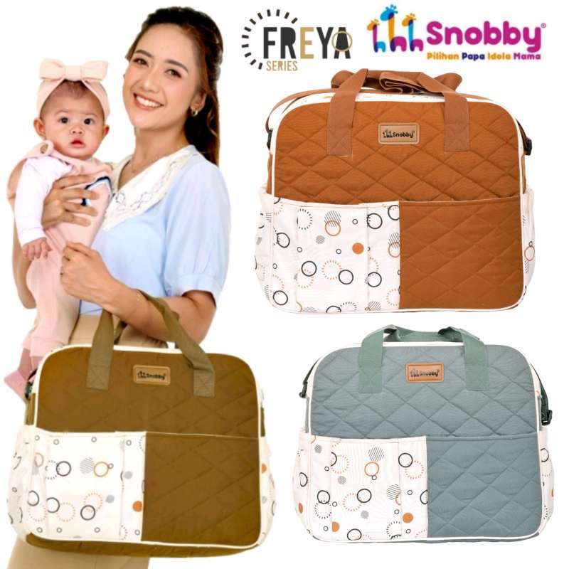 Jual Snobby Tas Bayi Besar Saku Motif Freya Series di Seller Baby Giant ...