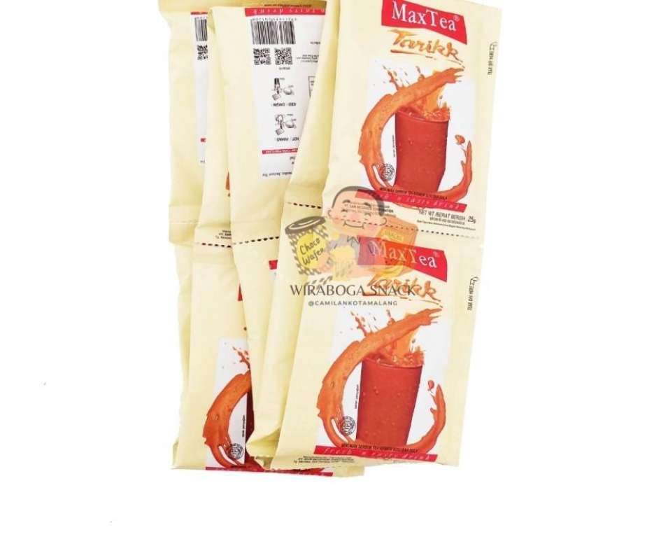 Jual Teh Tarik Max Tea Sachet 25gr - Teh Krimer Gula Susu - Sachet ...
