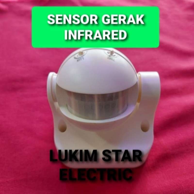Promo Sensor Gerak Pir Infrared Motion Sensor Lampu Led 180 Derajat