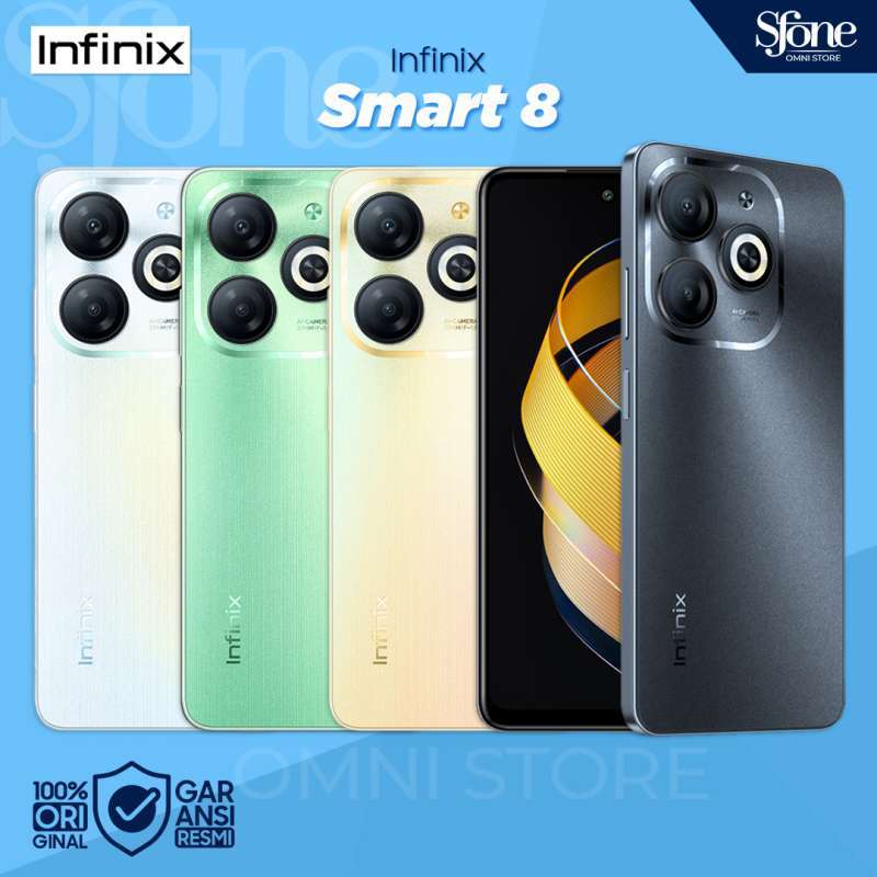Promo Infinix Smart 8 4/64 Garansi Resmi Infinix Indonesia Diskon 7% di ...