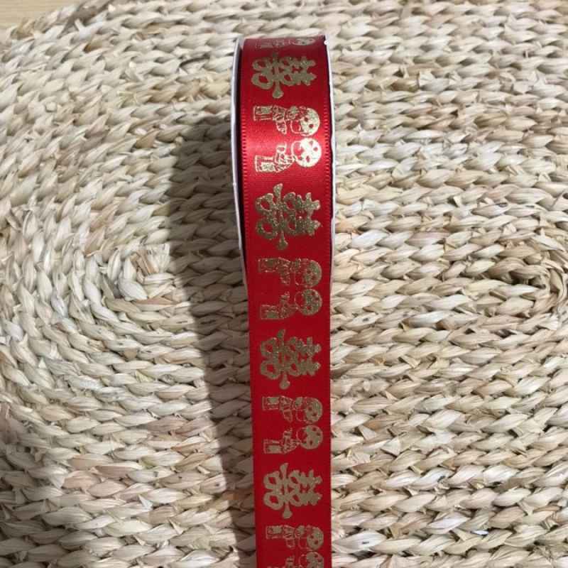 Jual PITA PEMBUNGKUS HAMPERS SANGJIT 1 ROLL 22M, Motif GOLD COUPLE di ...