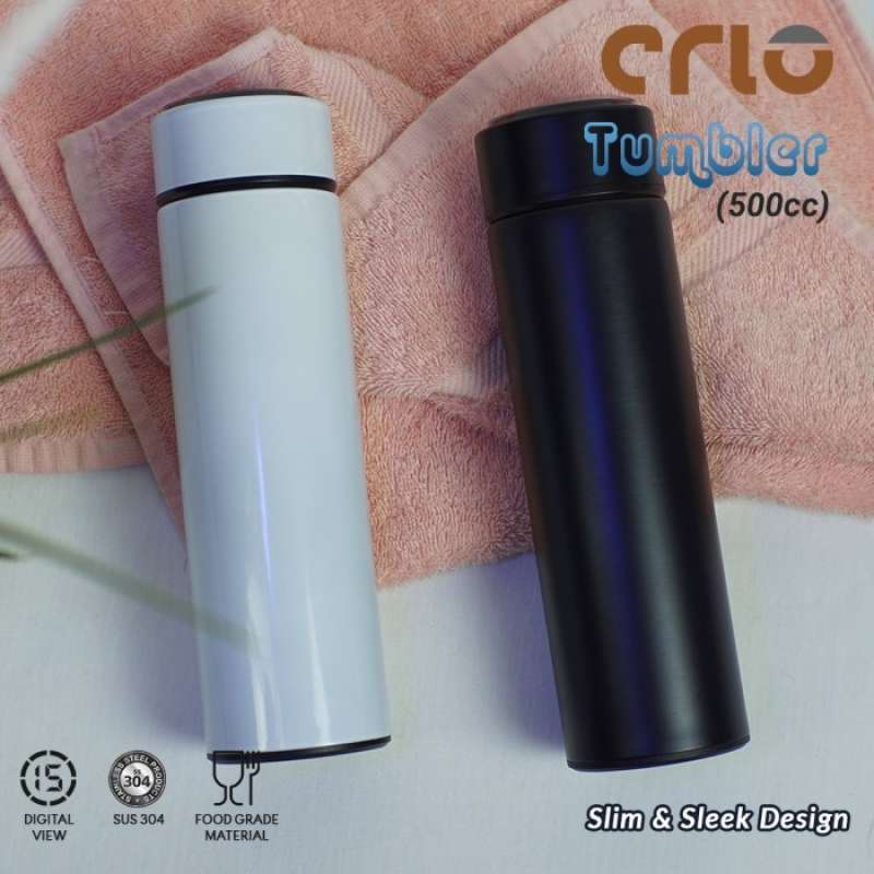 Promo BOTOL TERMOS AIR PANAS DENGAN LED DIGITAL CRIO TUMBLER 500ML ...