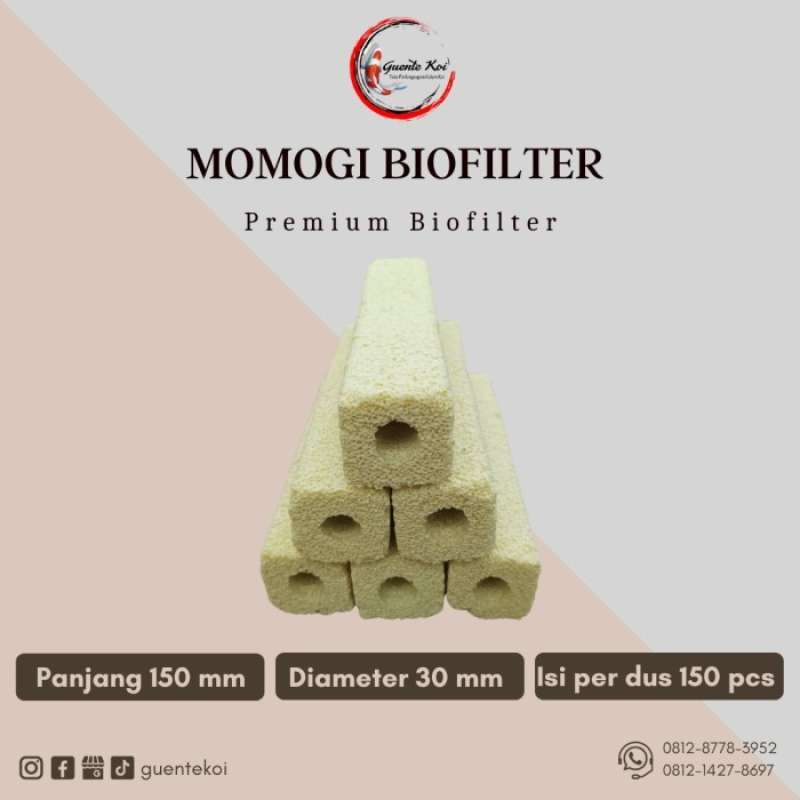 Jual Momogi Media Filter Kolam Koi dan Aquarium 1 Dus di Seller Edumart ...
