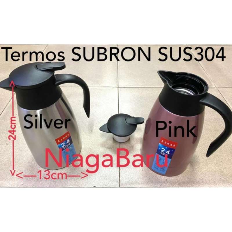 Promo TERMOS STAINLESS SUBRON 1.5L SUS304 KODE IIE TITIK Diskon 50% di ...