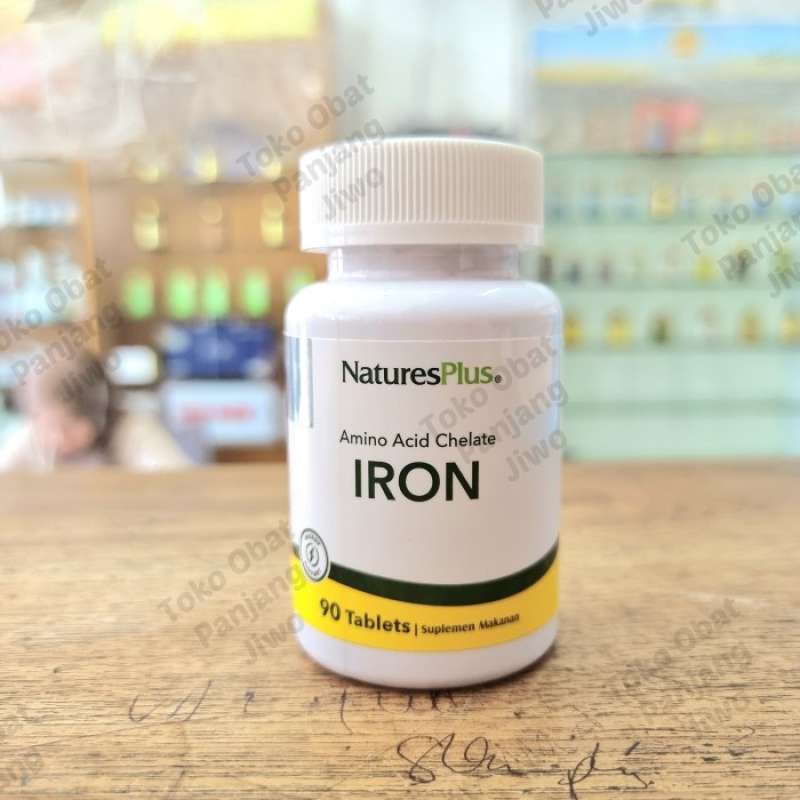 Promo Natures Plus Iron 90 Tablet - Suplement Zat Besi, Anemia ...