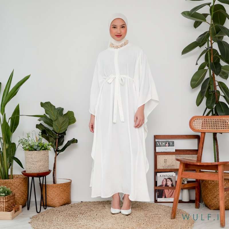 Jual Kaftan Putih Sakinah White Edisi Ramadhan di Seller E299 STORE ...