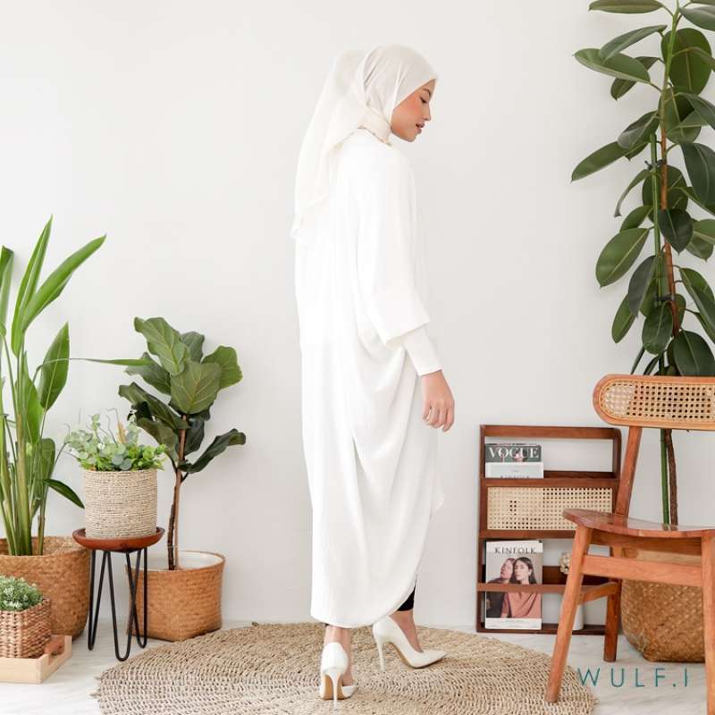 Jual Kaftan Putih Sakinah White Edisi Ramadhan di Seller E299 STORE ...