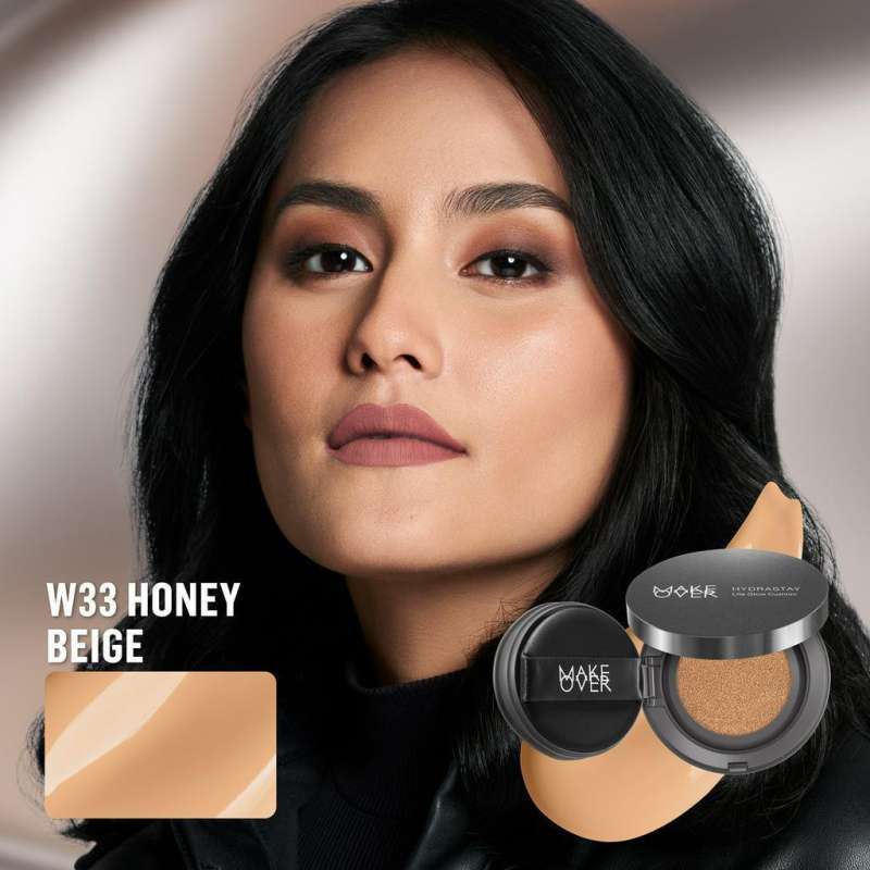 Jual [NEW SHADES] MAKE OVER Hydrastay Lite Glow Cushion 15 g - Cushion ...