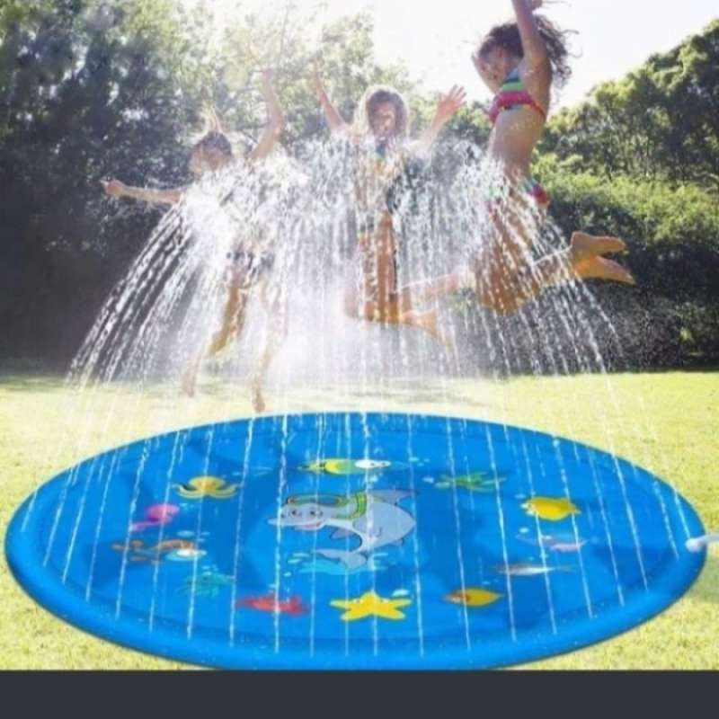 Promo Kiddy Pool / Fountain Splash Pad Sprinkler-170cm Diskon 26% Di ...