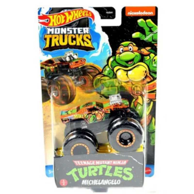 Jual Hot Wheels Monster Trucks TNMT Teenage Mutant Ninja Turtles Mainan ...