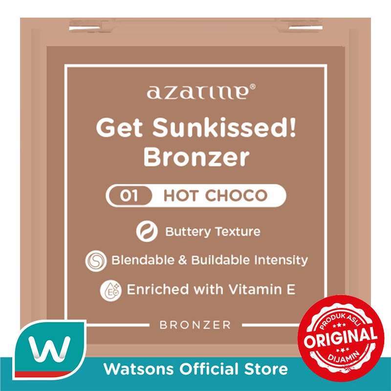 Jual Azarine Get Sunkissed! Bronzer Hot Choco #01 di Seller WATSONS ...