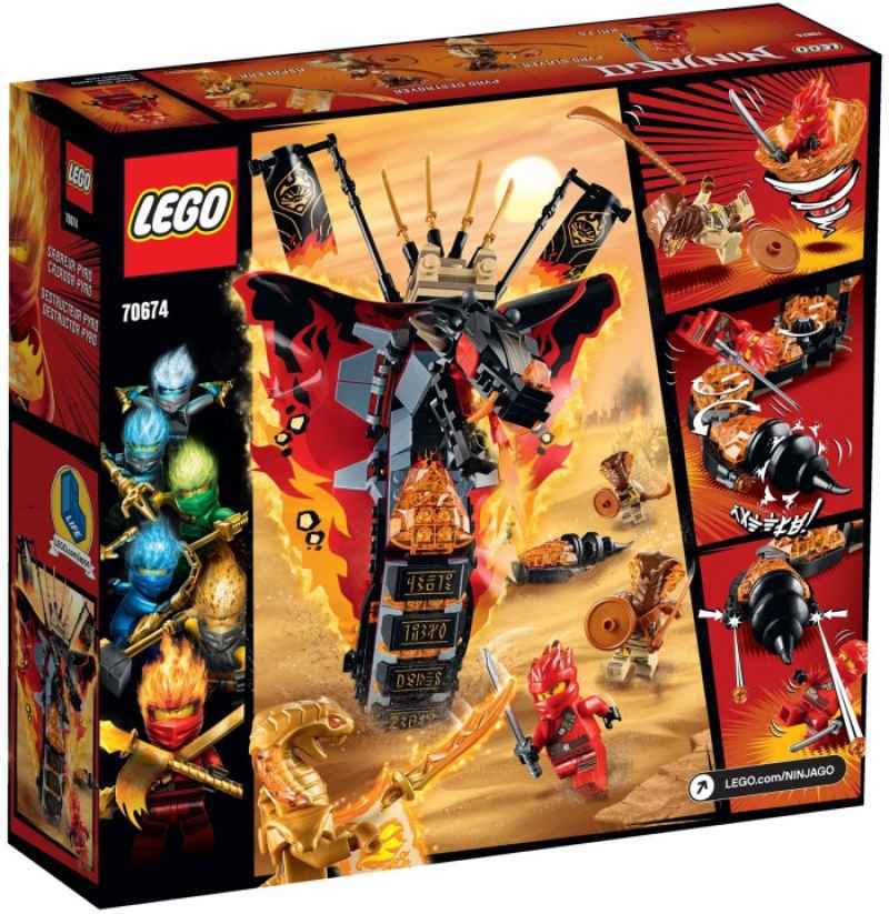 Jual Toys Lego Ninjago Fire Fang 70674 Di Seller Drakuli Games Official ...