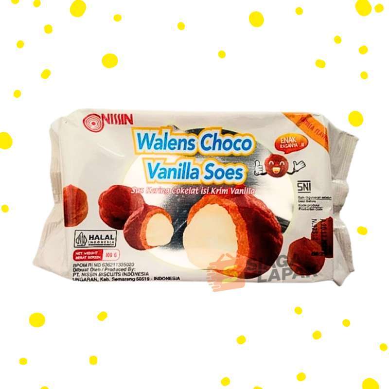 Promo Walens Soes Choco Vanilla 100gr nissin Sus Kering Coklat Vanila Diskon 1% Di Seller Siaga ...