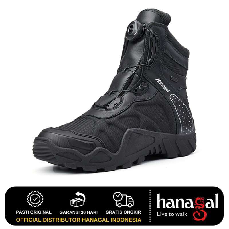 Jual HANAGAL - Sepatu Tactical Hanagal Breathable Lightweight BOA – 8 Inch - 46 di Seller ...