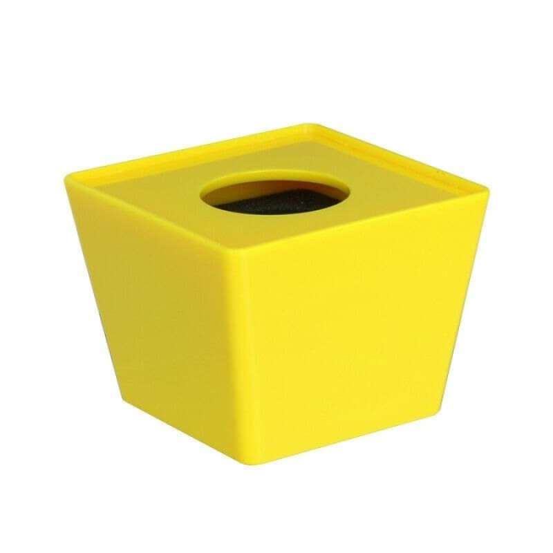 Promo New Trapezoid Shape Logo Microphone Flag Station Promo - Orange ...