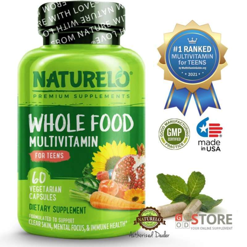 Promo Naturelo - #1 Ranked - Whole Food Multivitamin For Teens - 60 ...