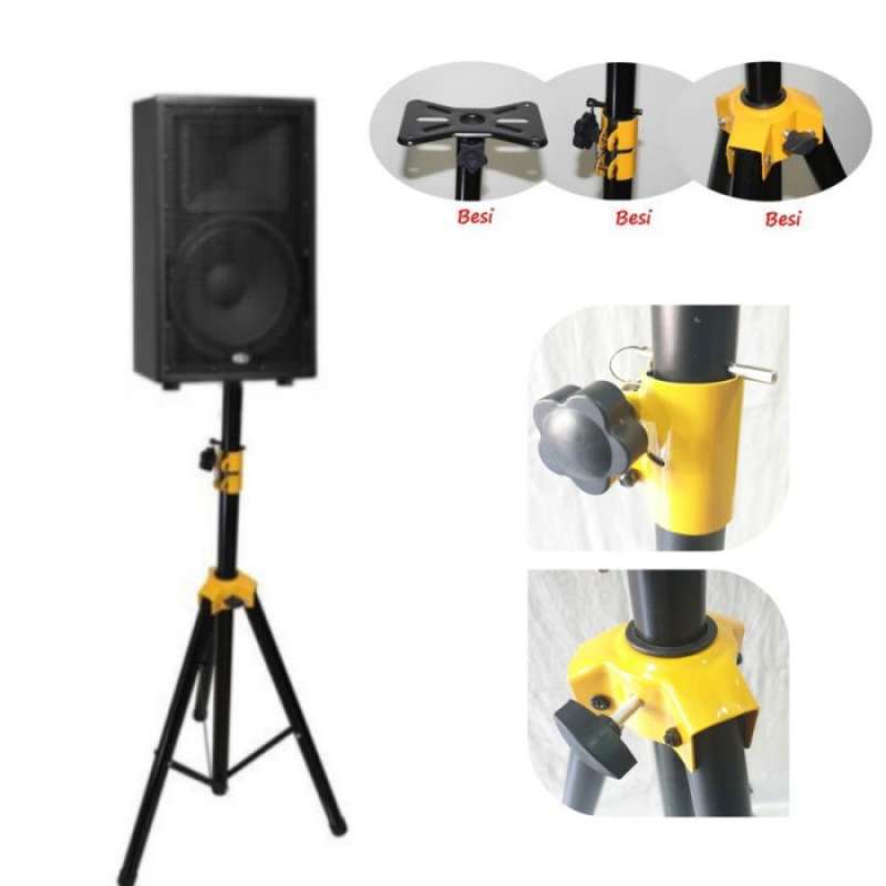 Promo Terbaik Tiang Speaker Tripod Speaker Full Besi Lb-720 Tiang ...