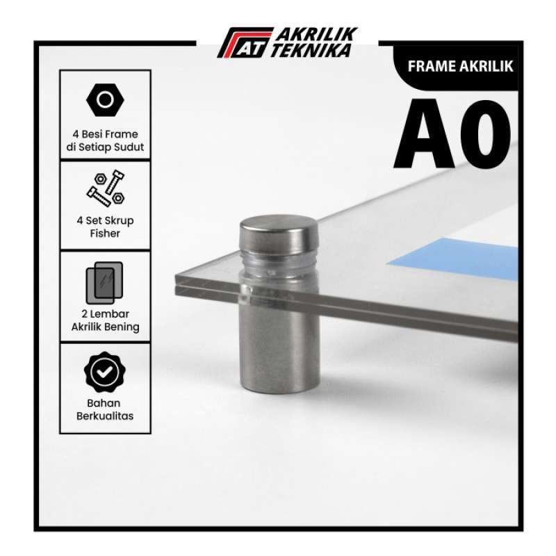 Promo New Frame / Bingkai / Display Poster Akrilik Berkualitas Ukuran ...