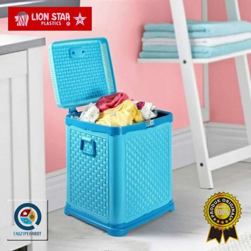 Jual Keranjang Baju kotor Lion Star - Joy Laundry Box ( Medium) LB-2 di Seller PRIMADONA STORES ...