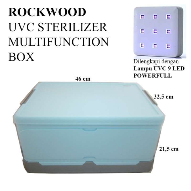 Promo Kotak Sterilisasi Uv Dengan Uvc Led Sterilizer Rockwood Diskon 24% Di Seller Yukbelanja ...