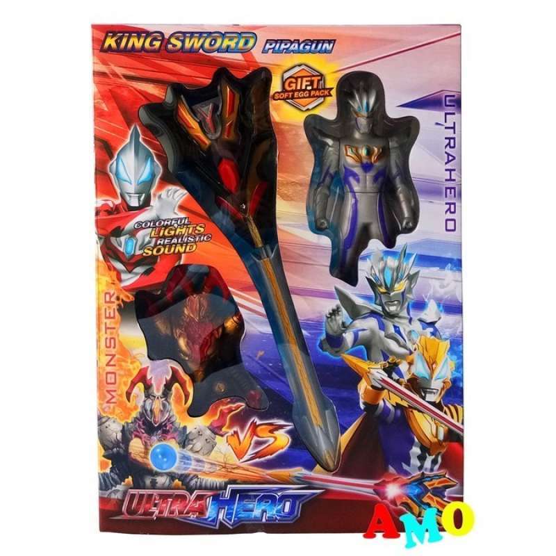 Promo Dx Ultraman Ultra Royal Geed Mega Master King Sword + Figure ...
