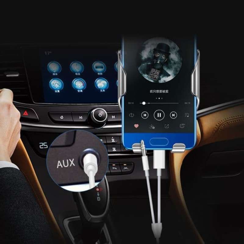 Promo USB TYPE C DUAL AUX AUDIO CABLE ADAPTER Diskon 50% di Seller ...