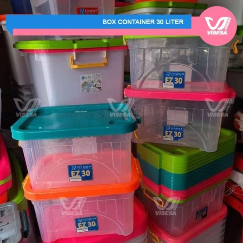 Promo Container Box SHINPO Kotak Penyimpanan CB 30 liter Diskon 33% di ...
