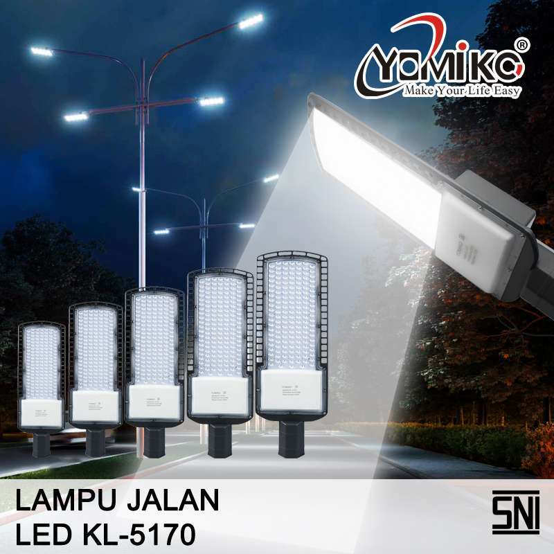 Promo Yomiko Kap Lampu Jalan Pju / Lampu Jalan Pju Model Kotak Smd ...