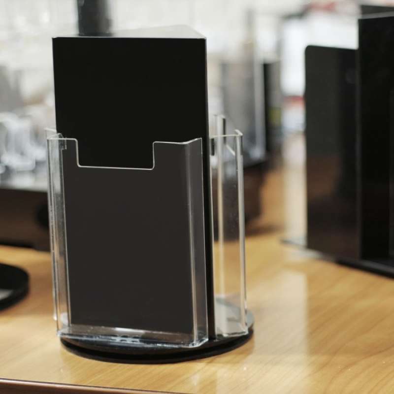 Jual Display brosur / Tempat brosur / Display brosur 1/3 A4 di Seller ...