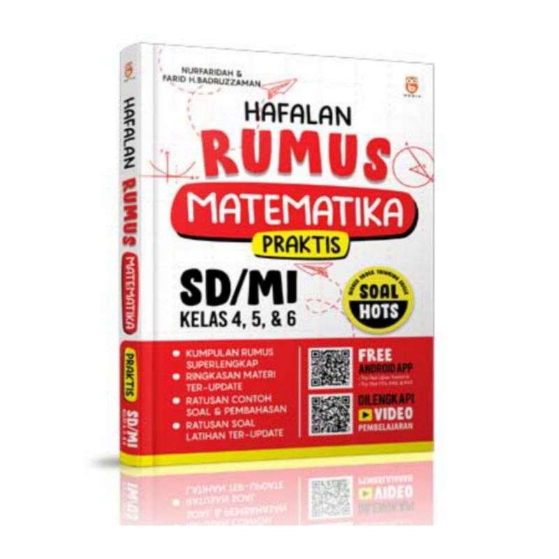 Jual Buku Hafalan Rumus Matematika, Materi IPA dan IPS SD Soft Cover ...
