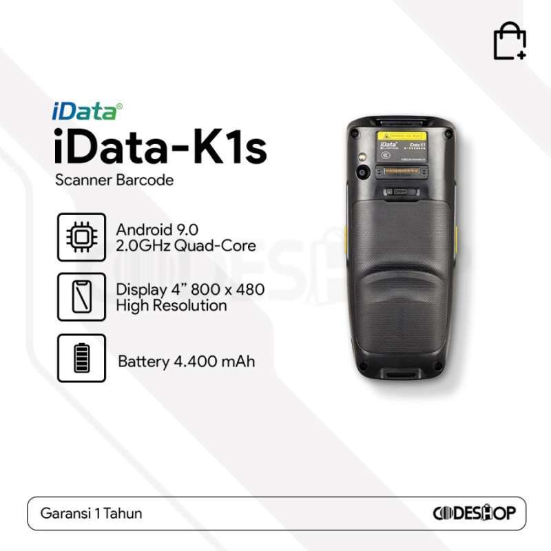 Jual Scanner Portable Idata K1s Scan Barcode Pdt Pda Android 2d Di ...